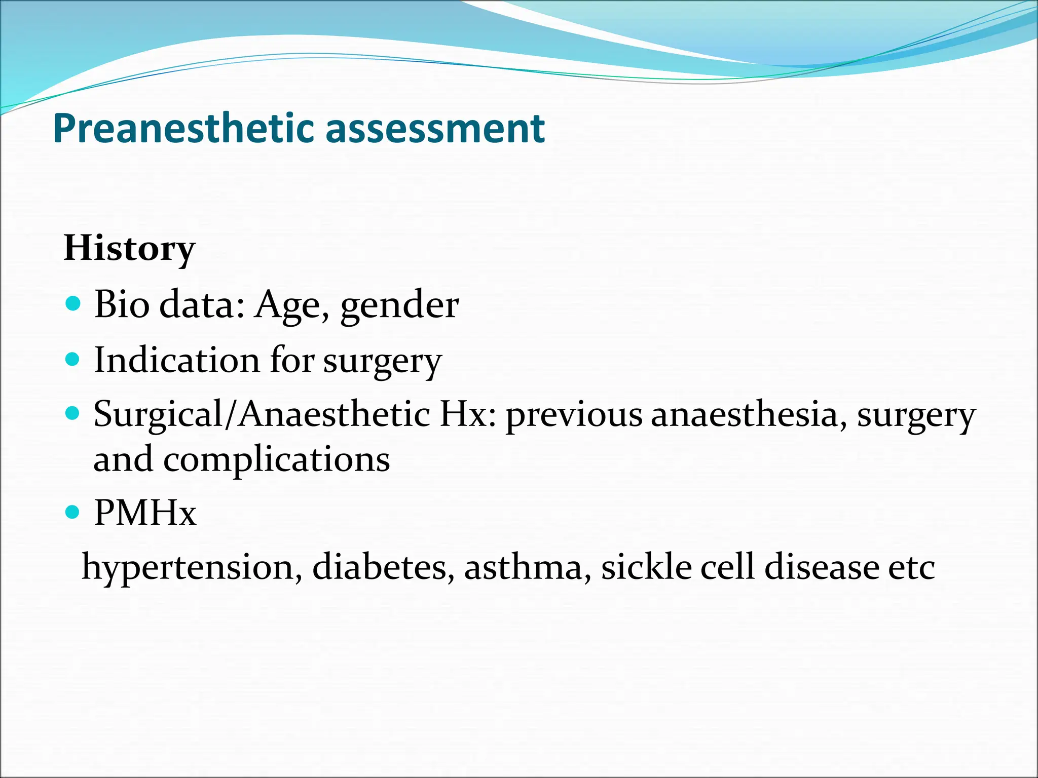 Pre-anaesthetic evaluation.ppt