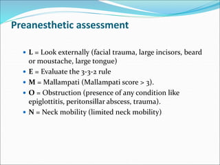 Pre-anaesthetic evaluation.ppt