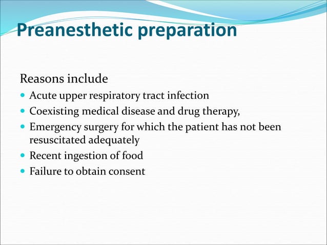Pre-anaesthetic evaluation.ppt | Surgery | Medical Health