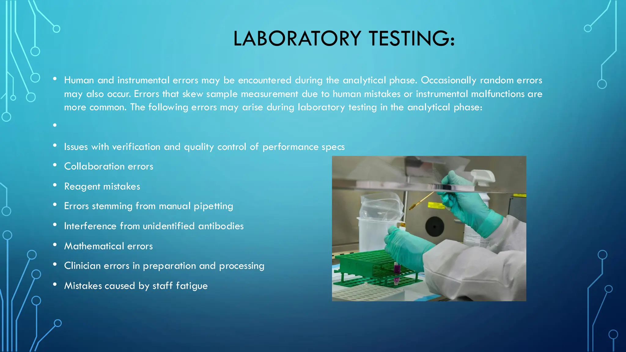 Pre-Analytical and Post analytical phase | PDF