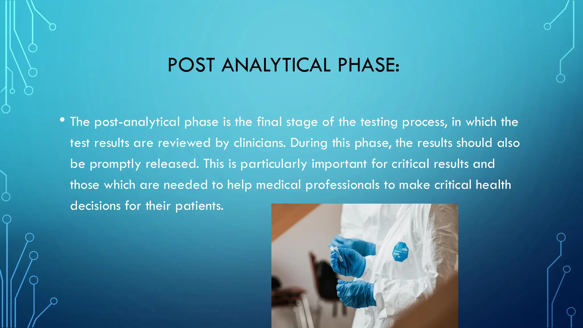 Pre-Analytical and Post analytical phase | PDF