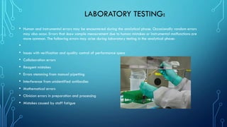 Pre-Analytical and Post analytical phase | PDF