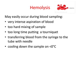 pre-analytical phase (1).pptx | Blood Disorders | Diseases and Conditions