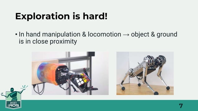 Pre- and post-contact policy decomposition for non-prehensile ...
