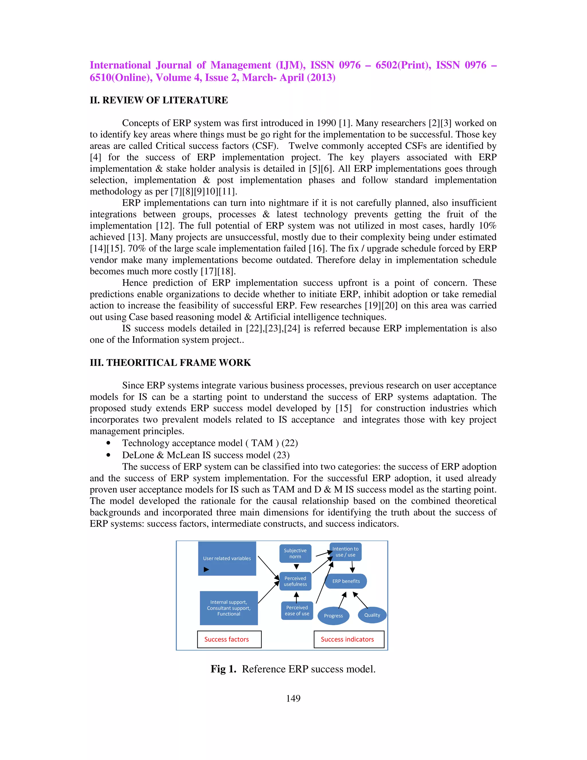 Pre assessment model for erp implementation | PDF