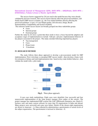 Pre assessment model for erp implementation | PDF