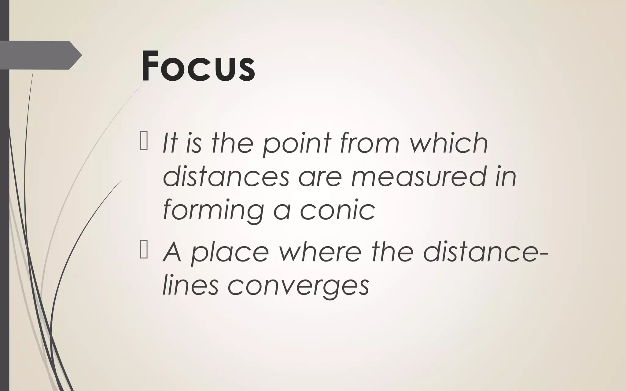 Pre-Calculus 11 - Lesson no. 1: Conic Sections | PPT