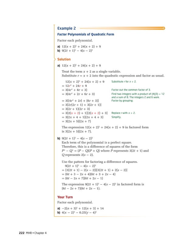 Pre calculus chapter-4 | PDF