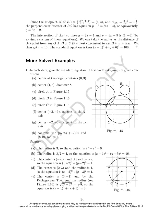 Pre Calculus Learners Guide Module Grade 11 | PDF