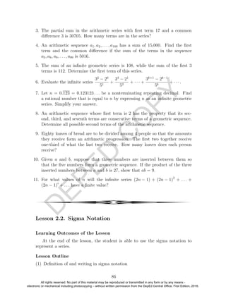 Pre Calculus Learners Guide Module Grade 11 | PDF
