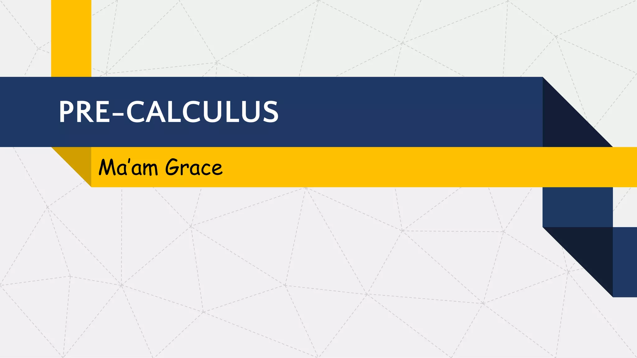 PRE-CALCULUS (Lesson 1-Conic Sections and Circles).pptx