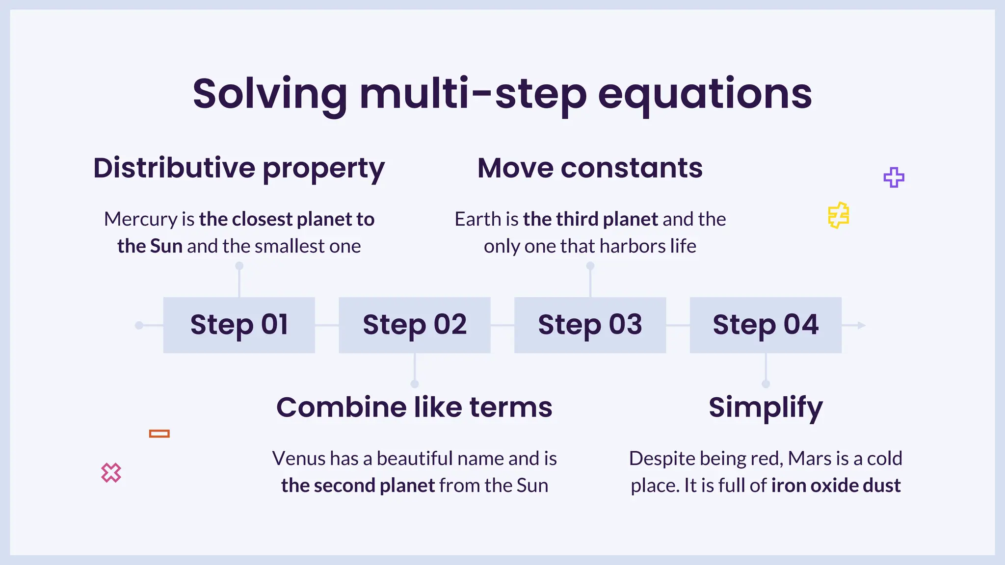 Pre-Calculus Lesson for High School_ Algebra and Equations by Slidesgo ...
