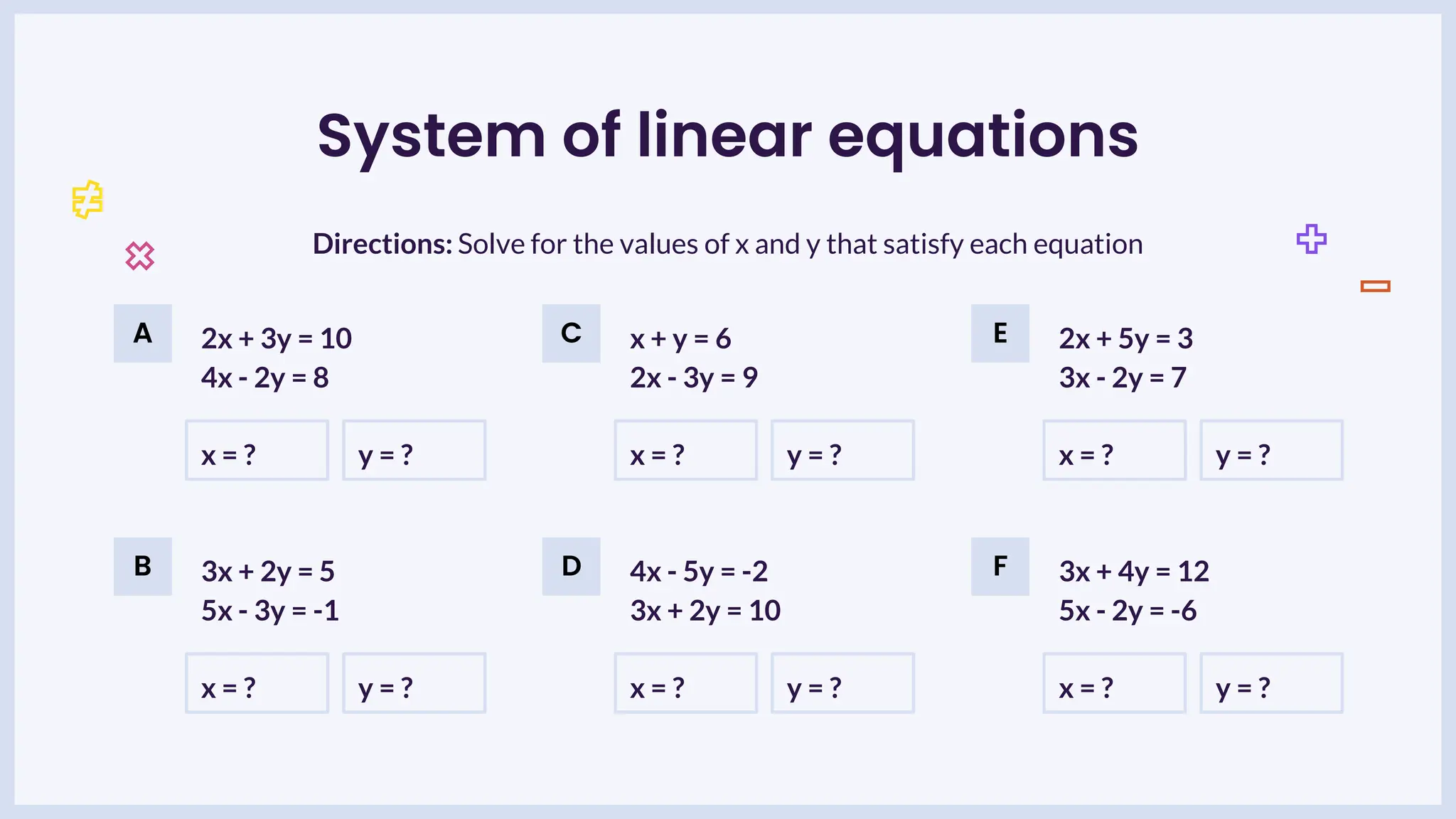 Pre-Calculus Lesson for High School_ Algebra and Equations by Slidesgo ...