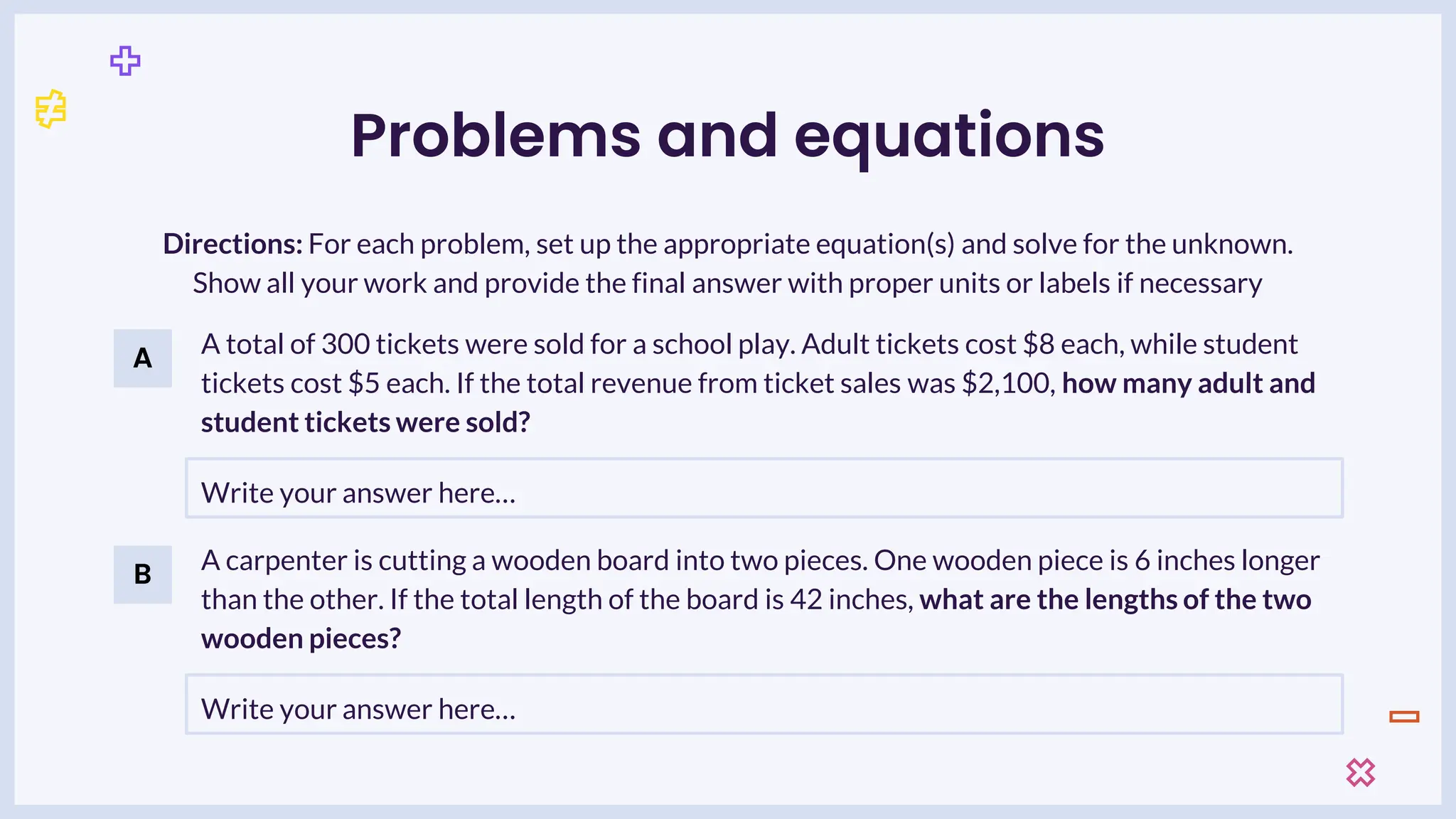 Pre-Calculus Lesson for High School_ Algebra and Equations by Slidesgo ...