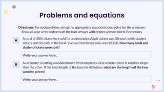 Pre-Calculus Lesson for High School_ Algebra and Equations by Slidesgo ...