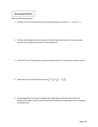 Philippine Senior High School Pre-Calculus Module Learner's Module | PDF