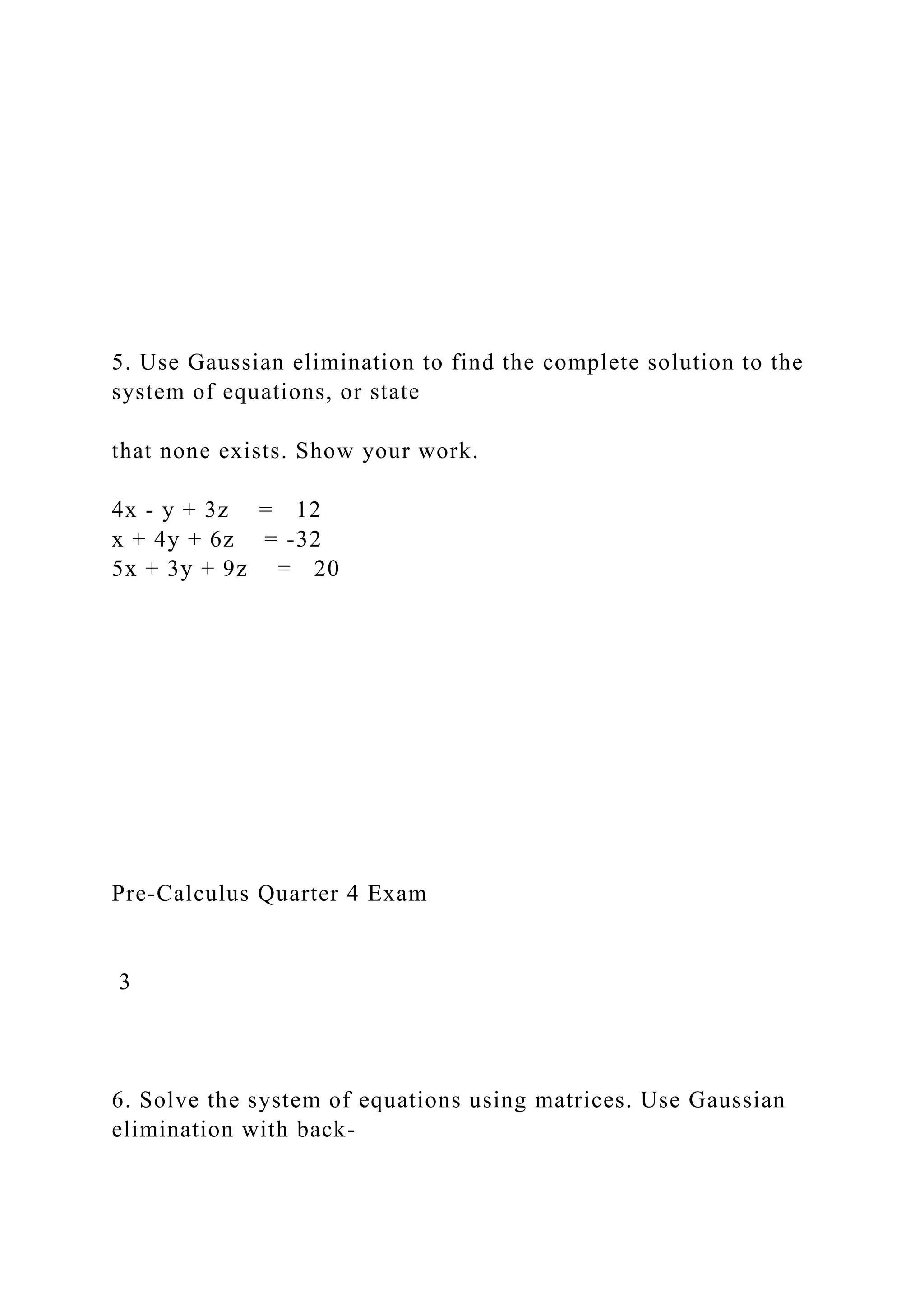 Pre-Calculus Quarter 4 Exam 1 Name ___________.docx