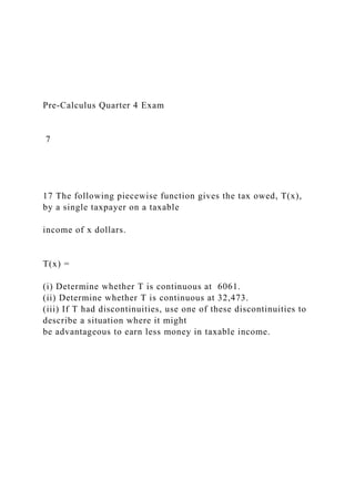 Pre-Calculus Quarter 4 Exam 1 Name ___________.docx