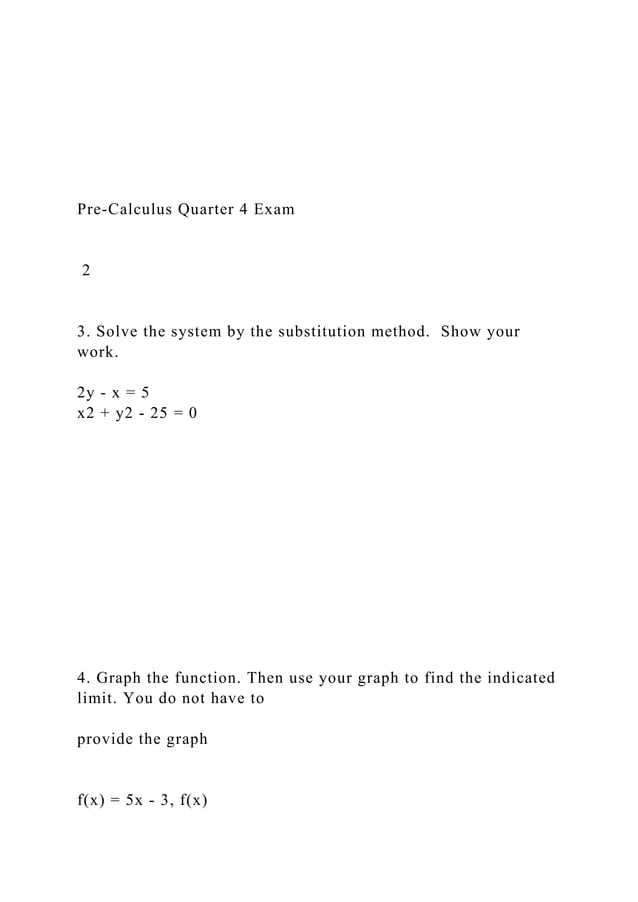 Pre-Calculus Quarter 4 Exam 1 Name ___________.docx