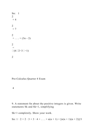 Pre-Calculus Quarter 4 Exam 1 Name ___________.docx