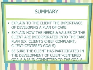 Pre Clinic Theory Care Plan | PPT
