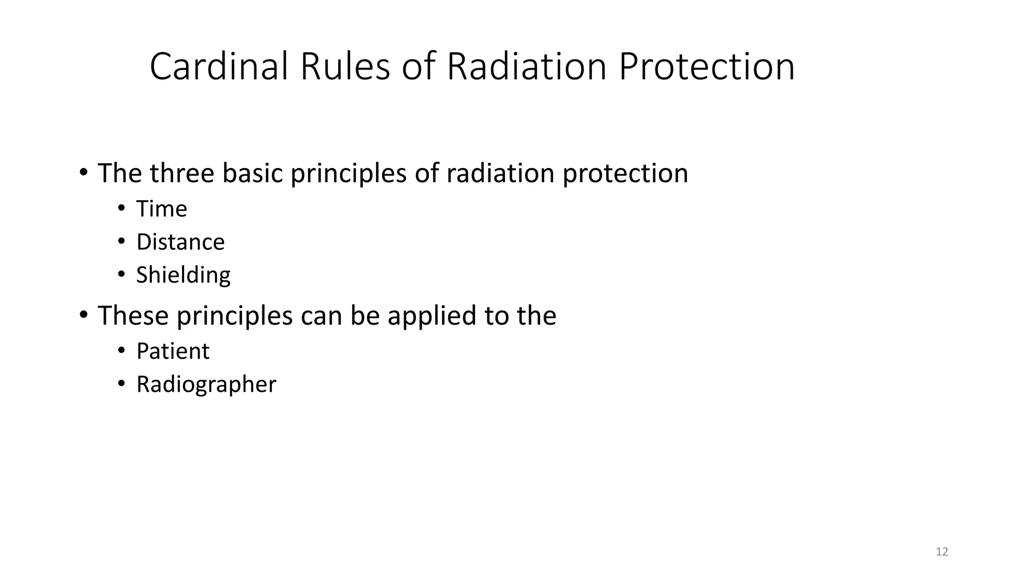 Pre-Clinical-Radiation-Protection_-(002).pptx | Cancer | Diseases and ...