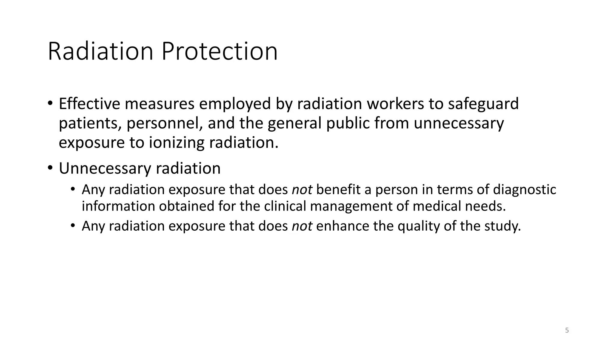 Pre-Clinical-Radiation-Protection_-(002).pptx | Cancer | Diseases and ...