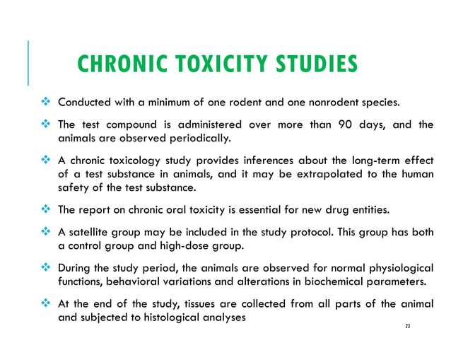 Pre clinical studies | PDF