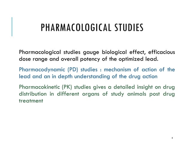 Pre clinical studies | PDF