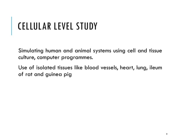 Pre clinical studies | PDF
