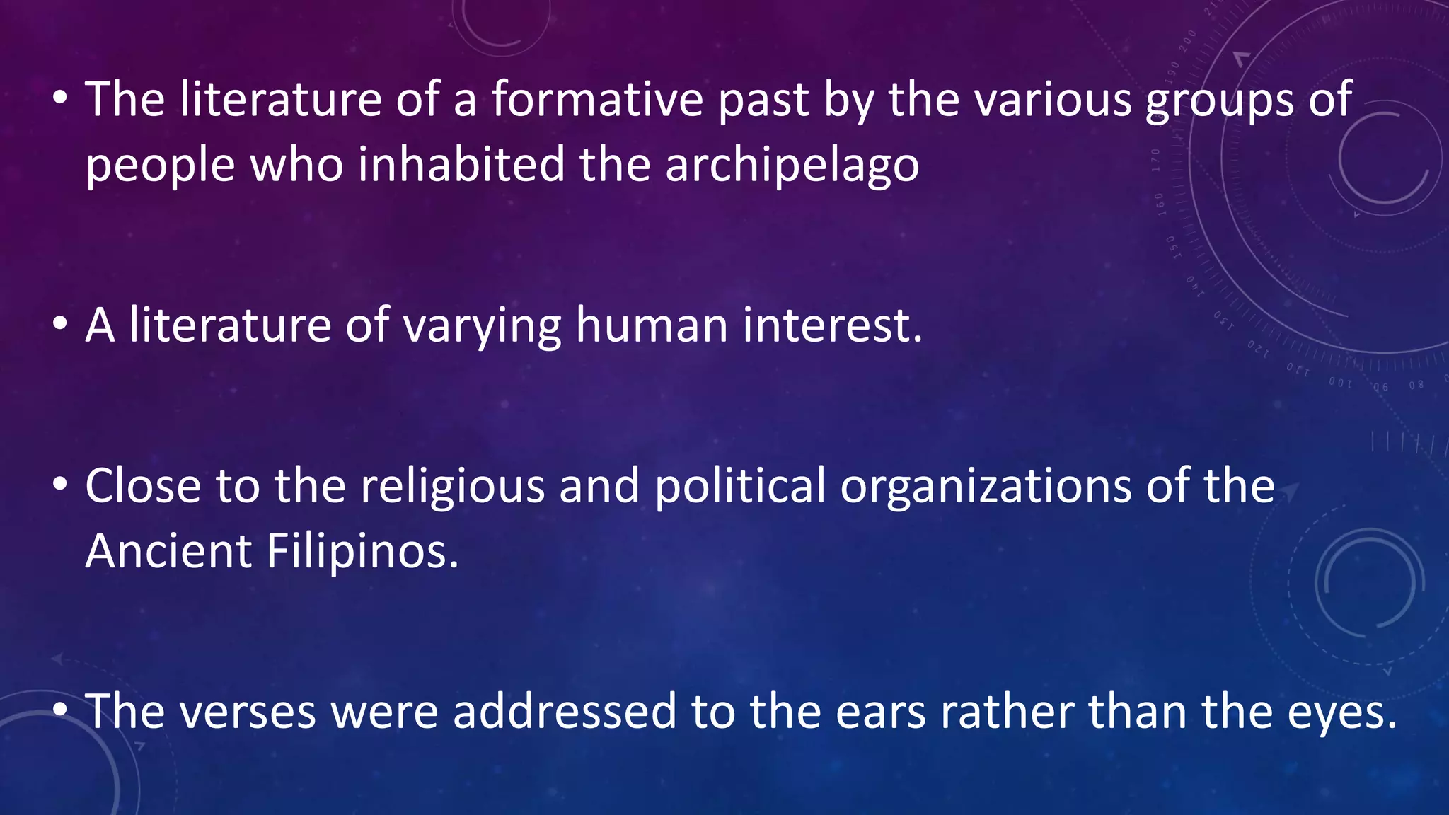 Pre-colonial-or-pre-historic-period.pptx | Poetry | Books and Literature