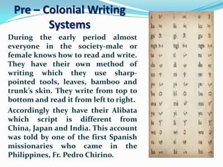 Pre colonial-period | PPTX