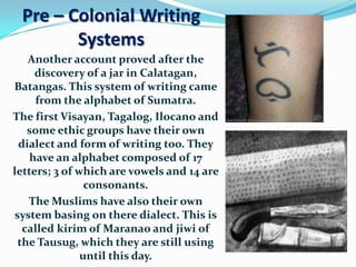 Pre colonial-period | PPTX