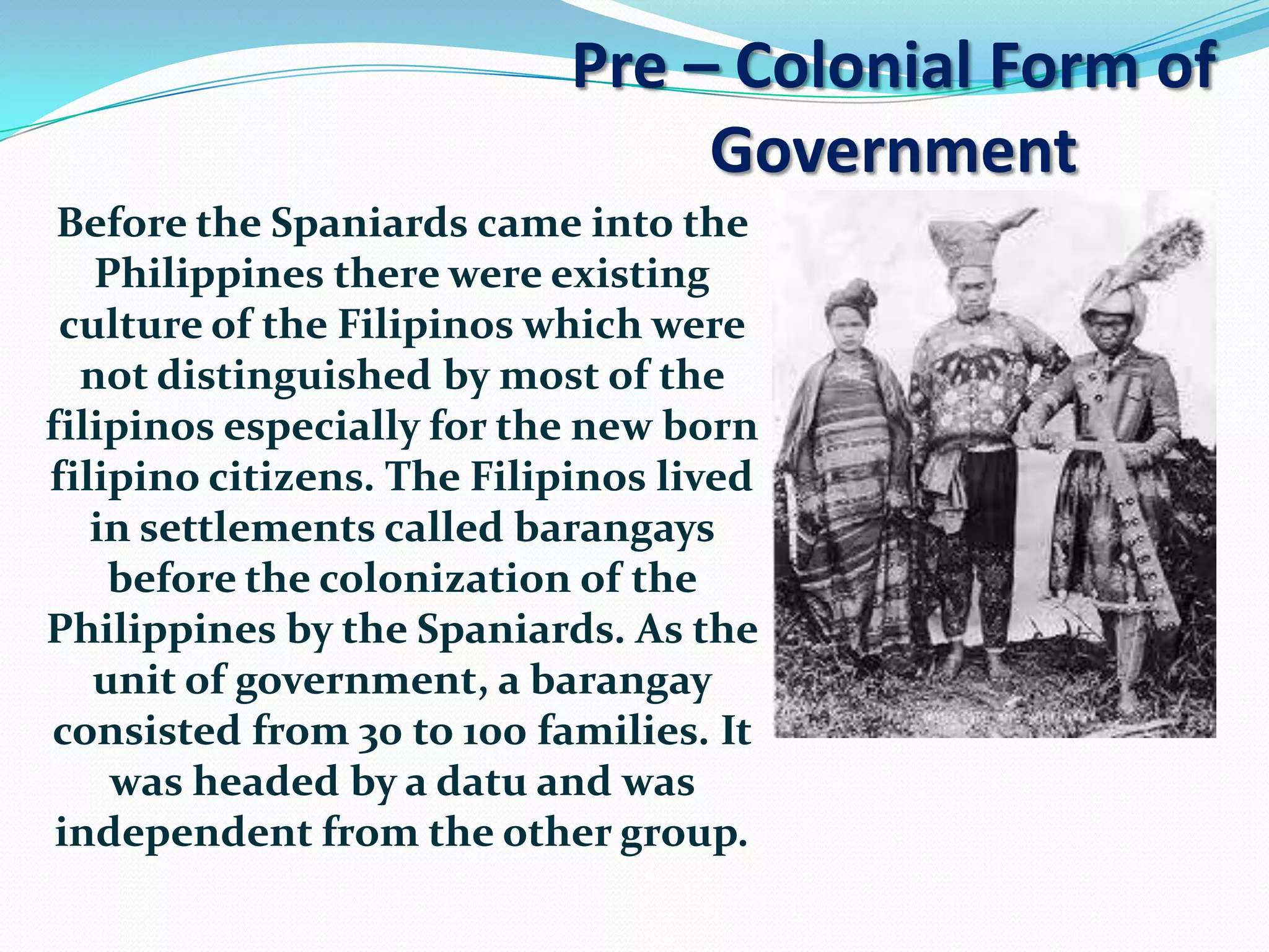 Pre colonial-period | PPTX