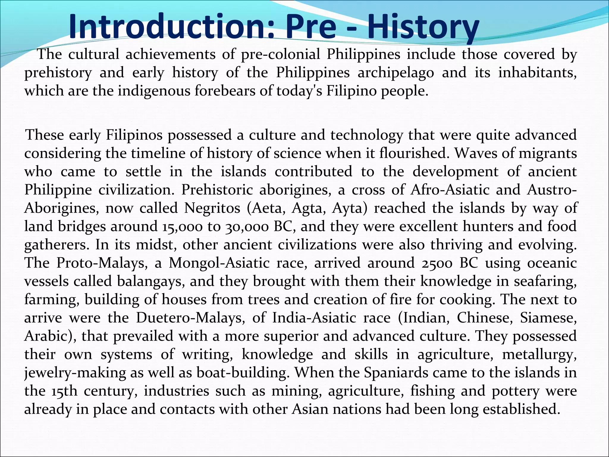 Pre colonial-period | PPT