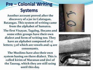 Pre colonial-period | PPTX