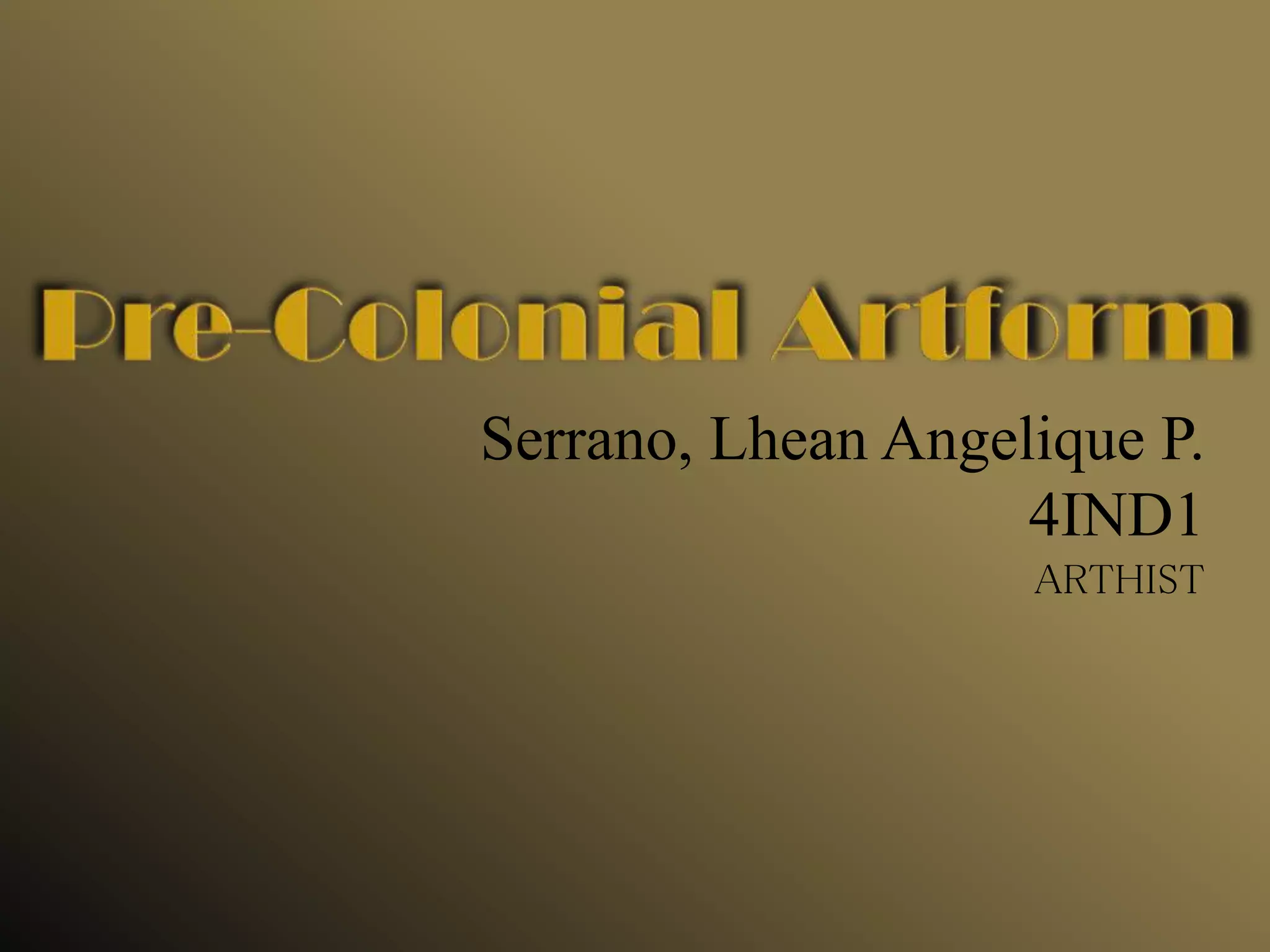 Pre colonial artform - Philippine Tattoo | PPTX