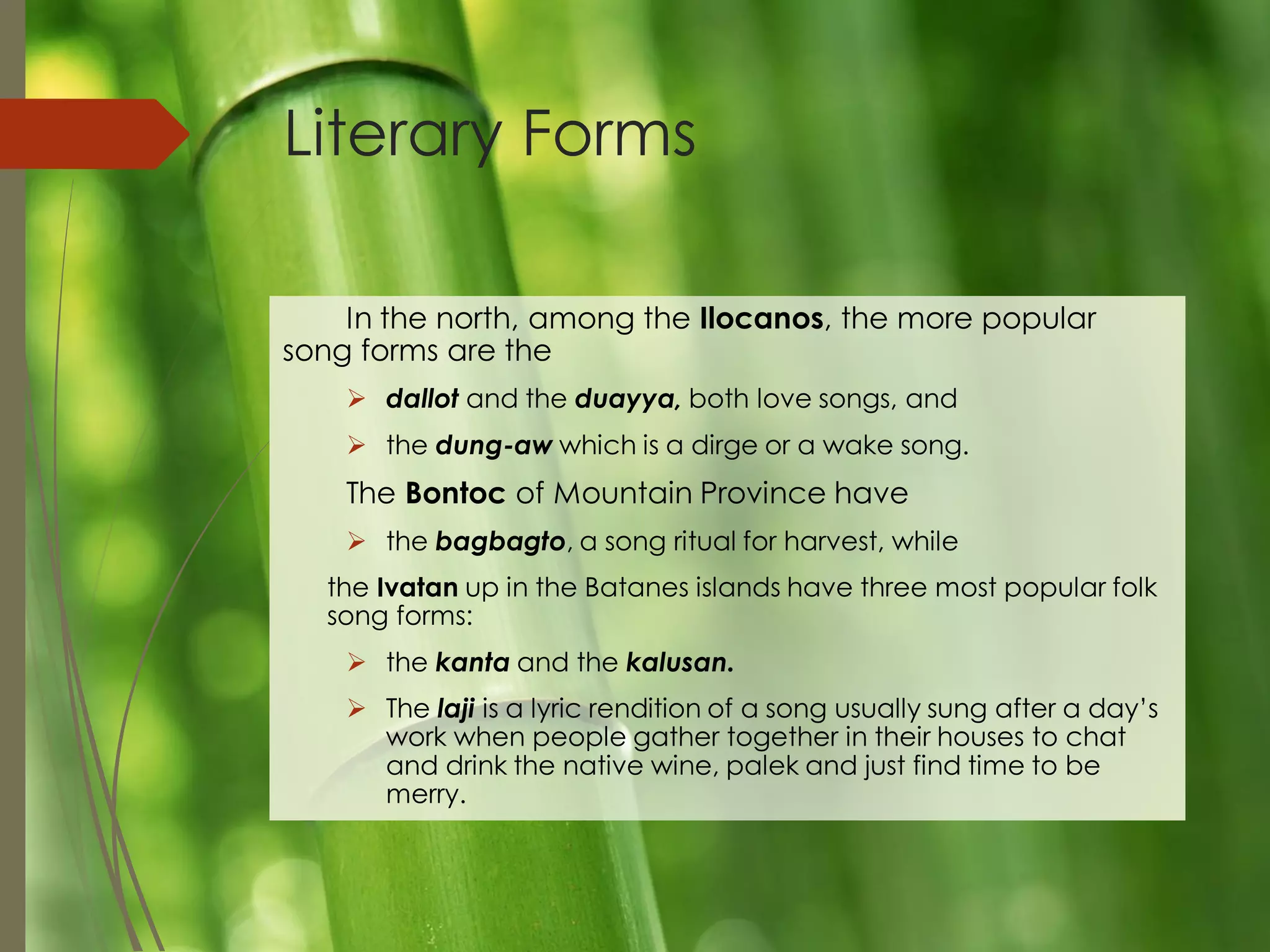 Pre Colonial Literature in the Philippines | PDF