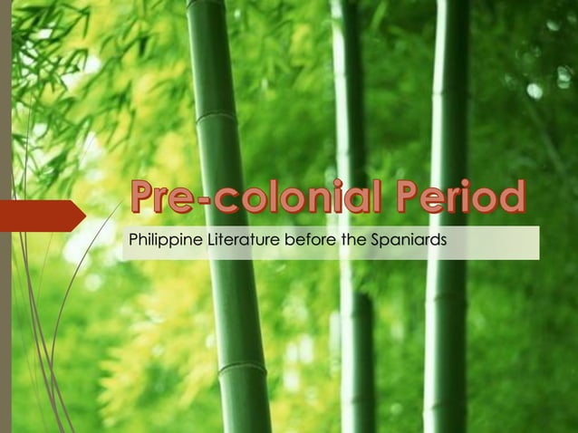 Pre Colonial Literature in the Philippines | PDF | Poetry | Books and ...