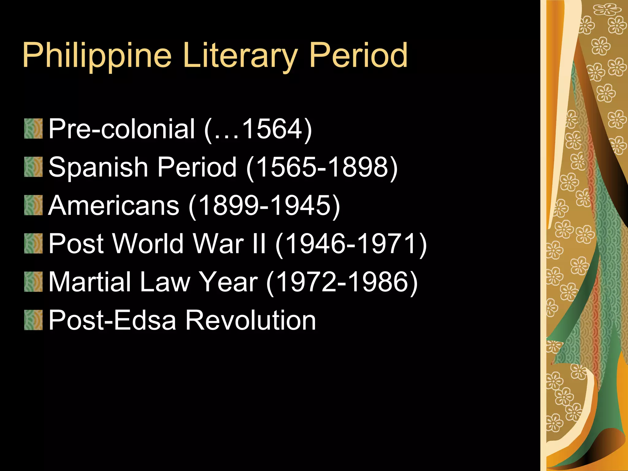 Pre colonial literature-1_ - copy | PPT