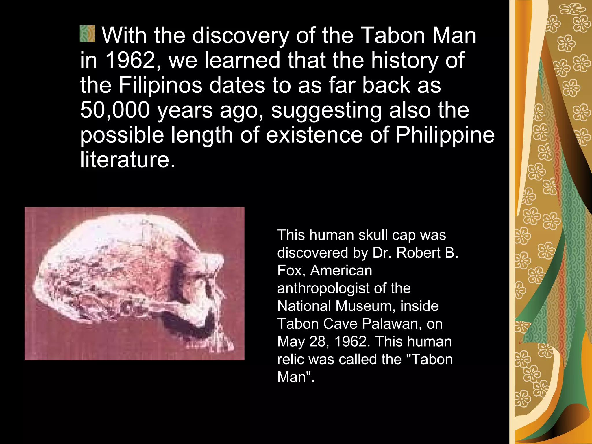Pre colonial literature-1_ - copy | PPT