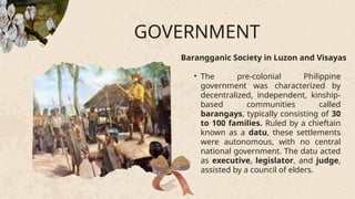 Exploring Pre-Colonial Philippines: Origins, Society, and Culture | PPTX