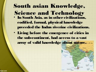 Pre colonial science and technology in the third world | PPT