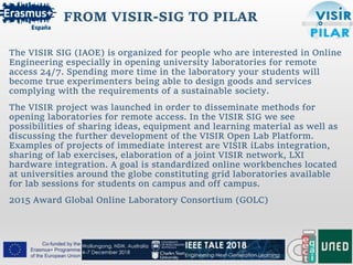 An Open and Improved VISIR System Through PILAR Federation for Electrical/Electronics Remote ...