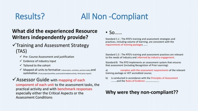 Pre course assessment- impact on assessment | PPT