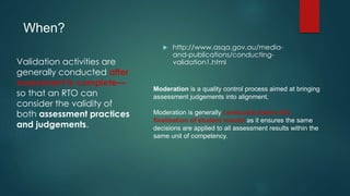 Pre course assessment- validation v2 | PPT