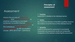 Pre course assessment- validation v2 | PPT