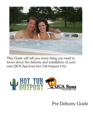 Hot Tub Outpost Pre-Delivery Guide | PDF | Indoor Environmental Quality ...