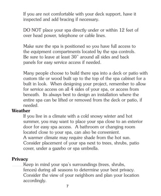 Hot Tub Outpost Pre-Delivery Guide | PDF | Indoor Environmental Quality ...