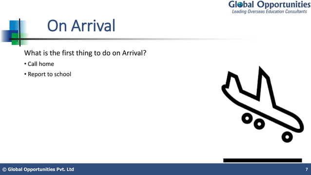 Pre-departure Session - Global Opportunities | PPTX